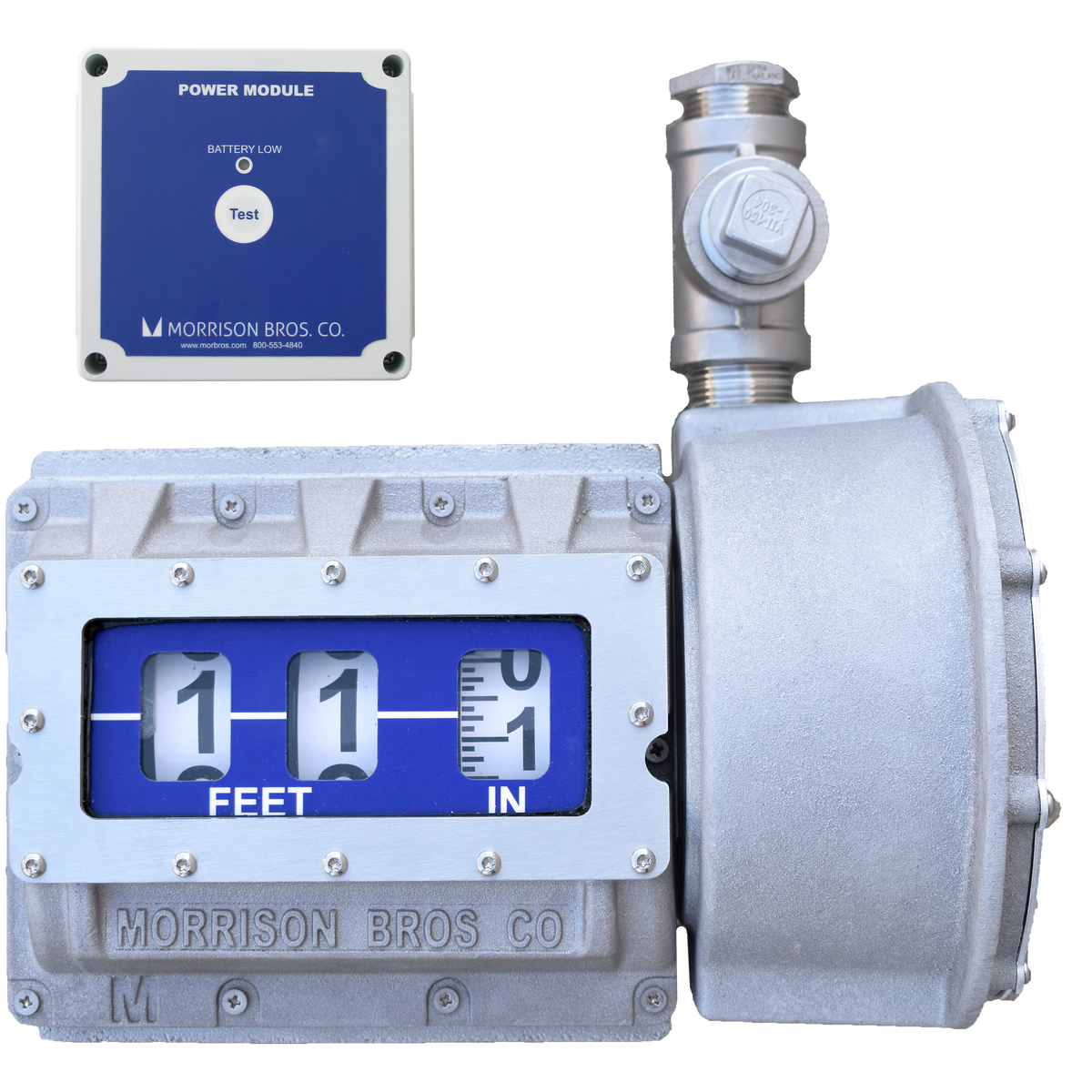 Mechanical vertical tank gauge w/level alarm relay output – Reliable M ...