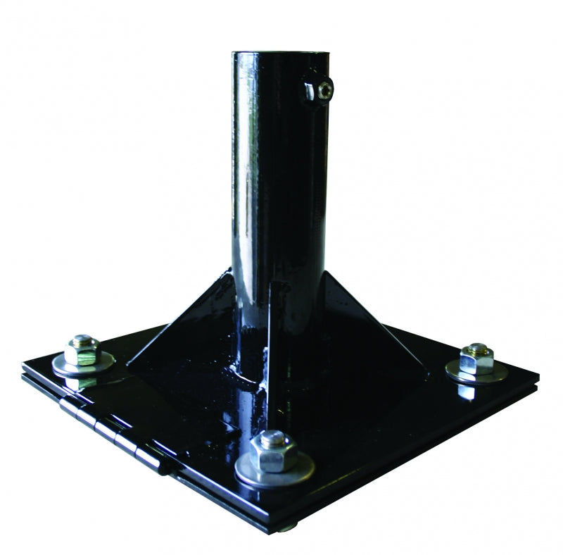 Hinged Base Assembly, Powder Coated Black for Easy Installation ...
